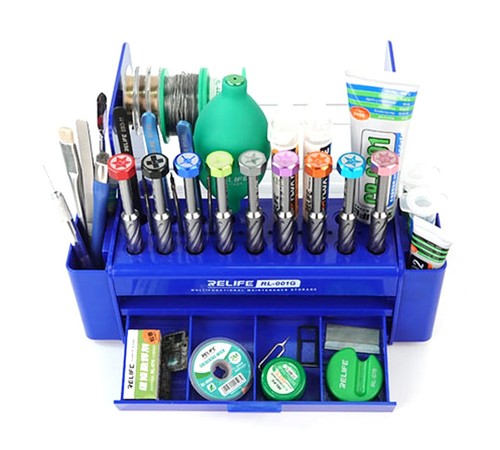 Tool Holder Organizer Relife RL001G Tidy Screwdriver Station For Phone ...