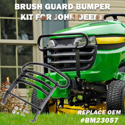Brush Guard Bumper Kit For John Deere Tractors X300 X500 Lawn Tractors ...