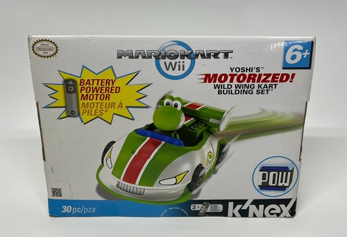 K'NEX MARIO KART WII YOSHI WILD WING MOTORIZED BUILDING SET NEW W/ POW ...