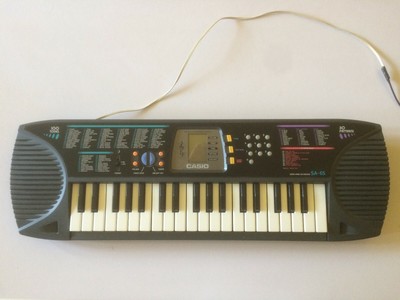 VINTAGE CASIO SA-65 KEYBOARD. GOOD WORKING ORDER. VGC. | eBay