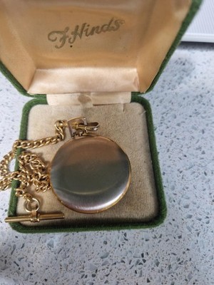 Fero Fieldmaster 17 Jewelled 43mm Slim Chromed Pocket Watch.. .. GWC ...