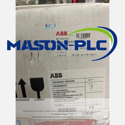 Brand new ABB OS400D03P Disconnect Switch Fuse Set OS400D03P | eBay