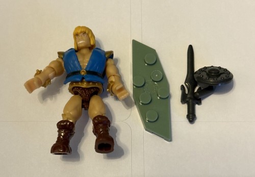 mega construx masters of the universe He-Man Prince Adam Figure | eBay