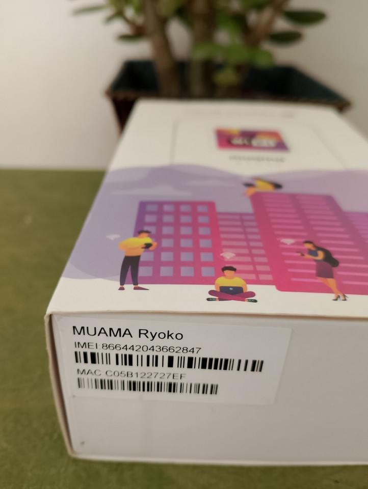 Muama Ryoko Portable Wireless Router 4G (No SIM Card) Wi-Fi Internet ...