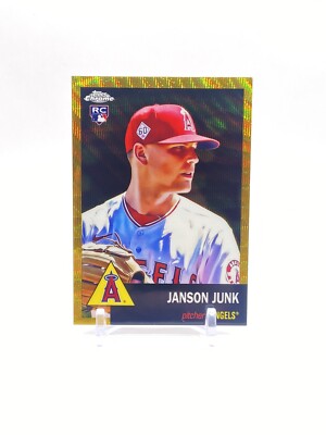 2023 Topps Anniversary Janson Junk Gold RC /50 Los Angeles Angels | eBay