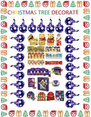Cadburys Lindt Chocolates Santa CHRISTMAS Tree Decorations Kids Gift🍬🍬 ...