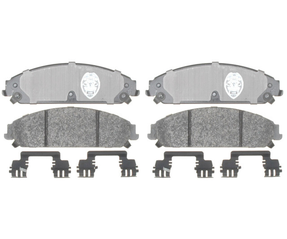 Disc Brake Pad Set-Police Metallic Disc Brake Pad Raybestos ATD1058P ...