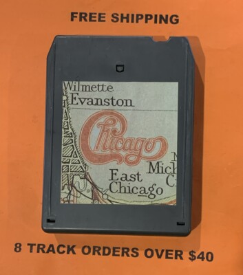 Chicago XI 8 track tape Tested/Serviced | eBay