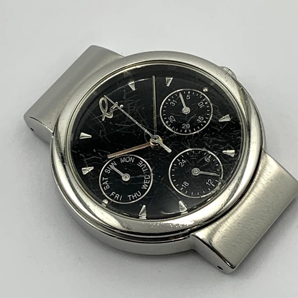 agnes b Quartz Watch Face Only Calendar Used | eBay
