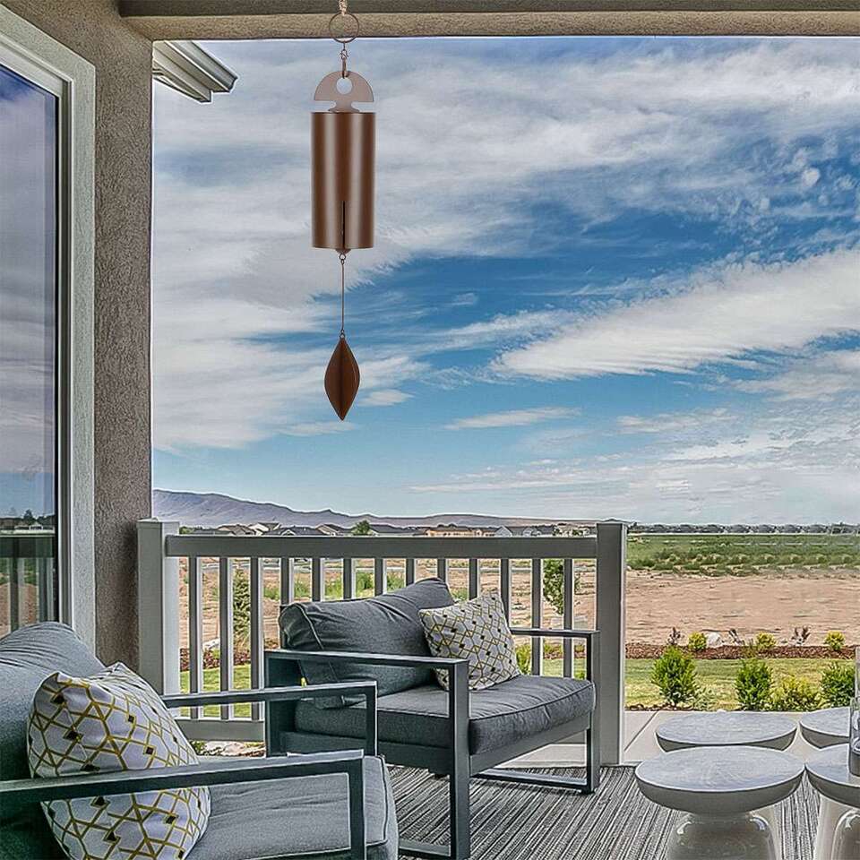 Large Deep Resonance Serenity Metal Bell Heroic Wind Chimes Outdoor ...