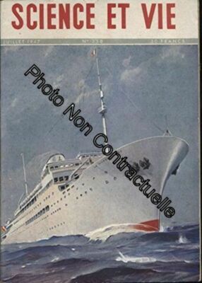 Science et vie N° 358. En couverture : le paquebot "La Marseillaise" | eBay