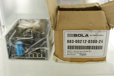 EMERSON SOLA HD 083-00212-0300-24 POWER SUPPLY NEW | eBay