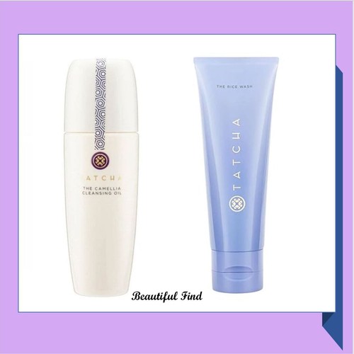 Tatcha Cleansing Oil 5oz. Rice Cleanser 4oz NEW SET | eBay