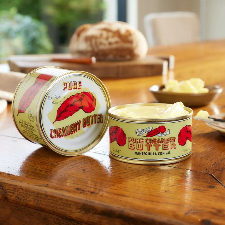 Red Feather Brand Pure Creamery Butter, 12 oz Can | eBay