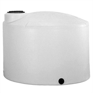 3000 gallon white vertical poly tank, 98"x 101" Container, water or ...