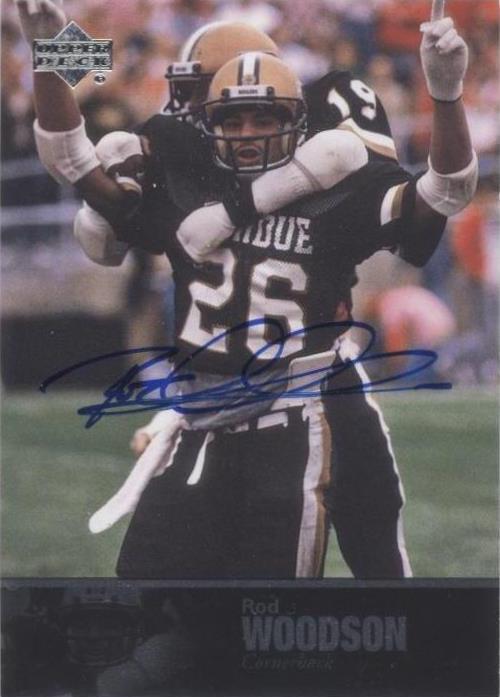 2011 Upper Deck College Football Legends - Rod Woodson #43 Autographs ...