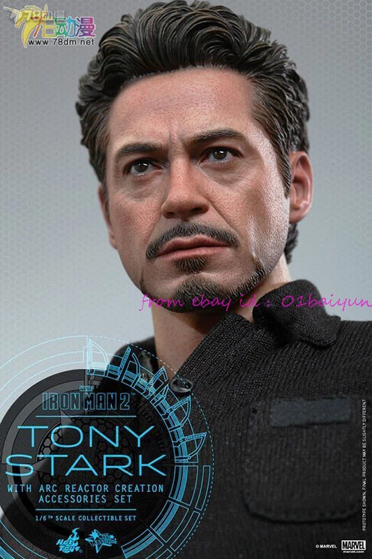 Tony Stark Beard Iron Man 2