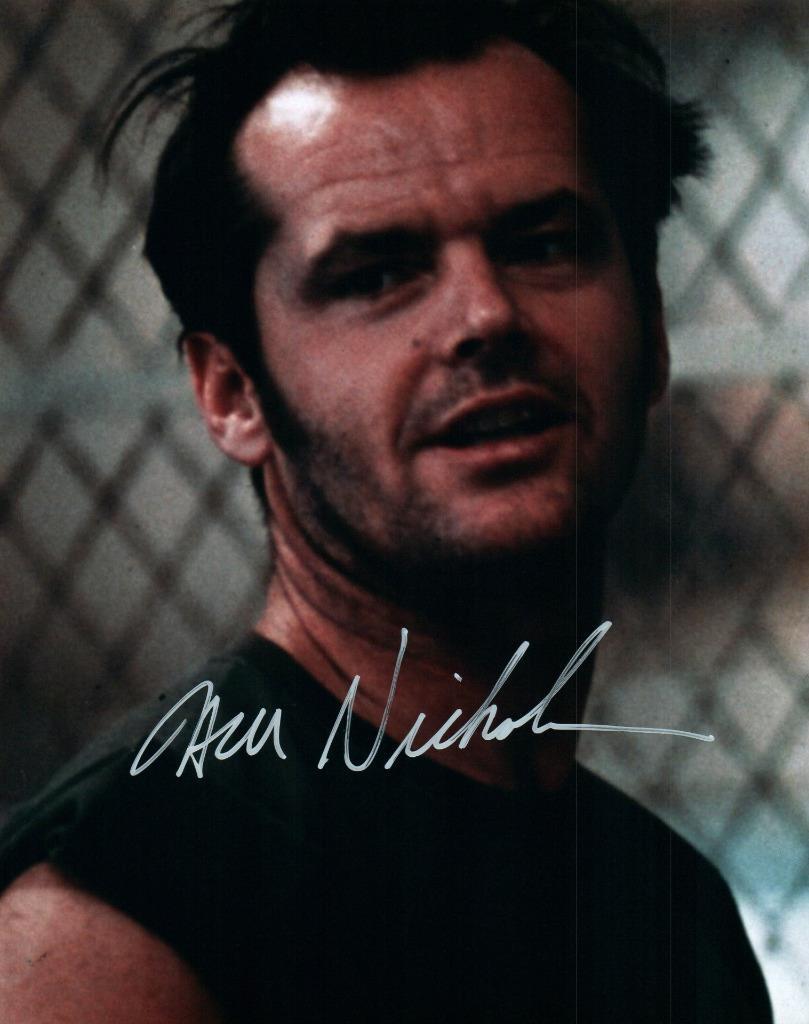 Jack Nicholson signed 8x10 Photo with COA autographed Picture very nice ...