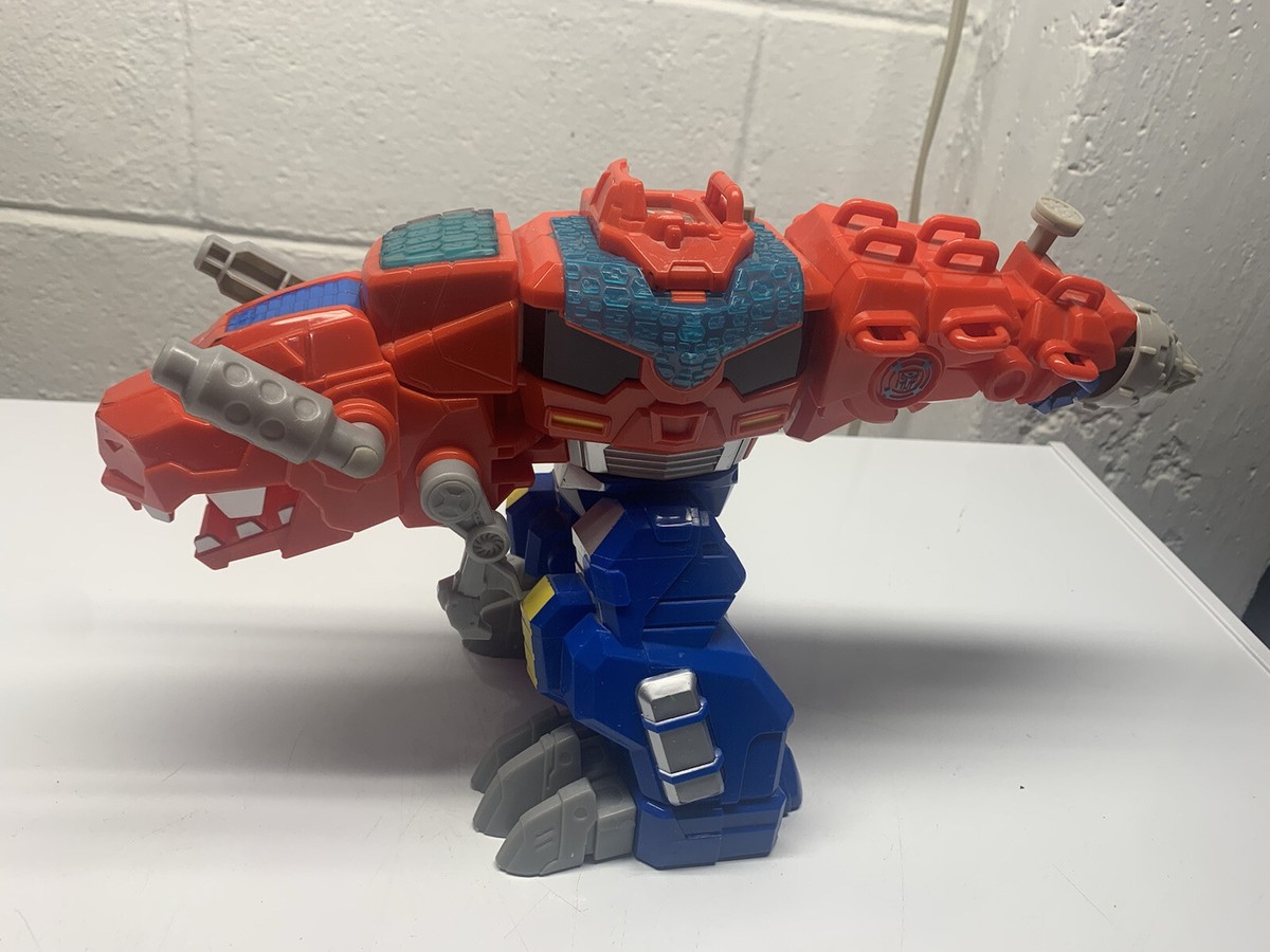 Optimus Primal Rescue Bots Double Damage Primal Mode!' Official Clip