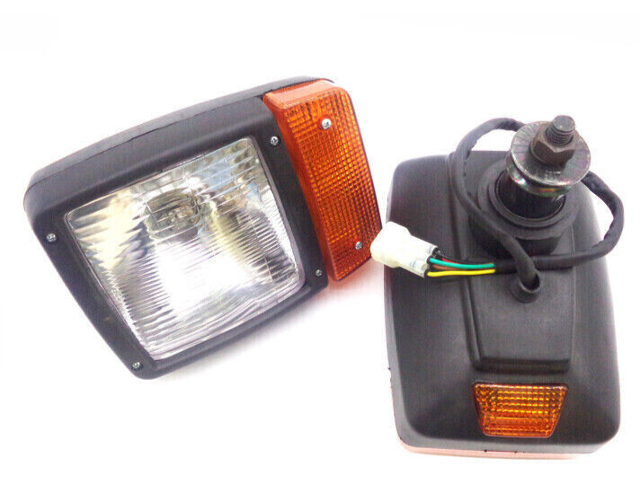 Fit For JCB Backhoe - Headlight Assembly With Bulb/Set Of 2 | eBay