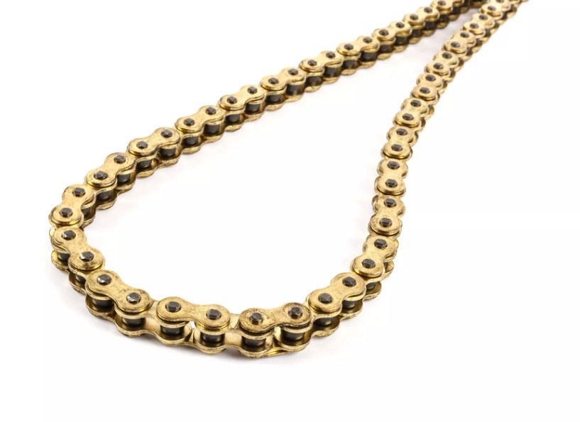 GOLD 420 116L Links Drive Chain 50cc 110cc 125cc 140cc 160cc Quad Buggy ...