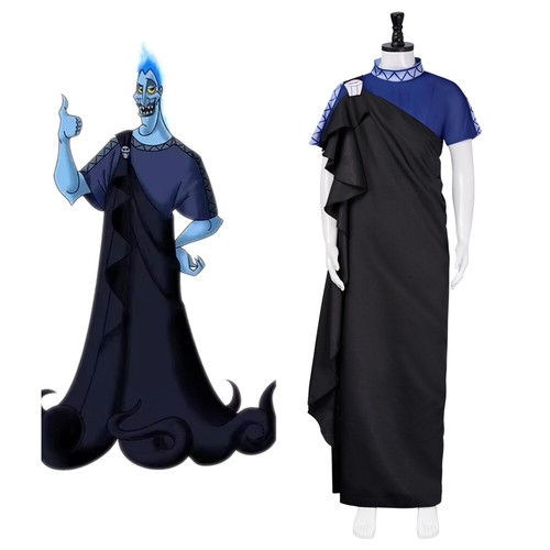 Cosplay Anime Hercules Hades Kostüm Halloween Karneval Anzüge Full Set ...