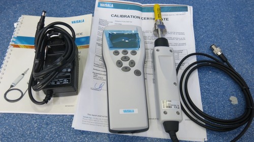 VAISALA HAND HELD DEWPOINT METER MI70 and DEW Point Probe DMP74A ...