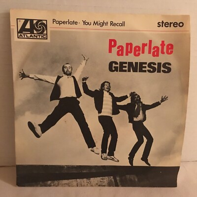GENESIS 45 SINGLE , PAPERLATE / YOU MIGHT RECALL | eBay