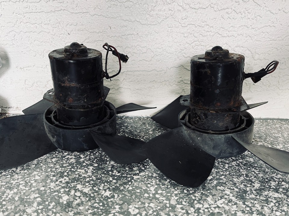 DeLorean radiator cooling fans - original equipment/OEM | eBay