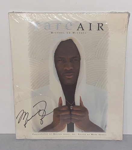Michael Jordan Rare Air book sign Shrink Autographed Autobiography ...
