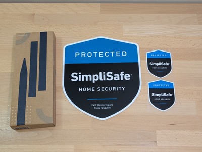 NEW IN BOX - SimpliSafe Yard Sign, Stake and Window Decal | eBay