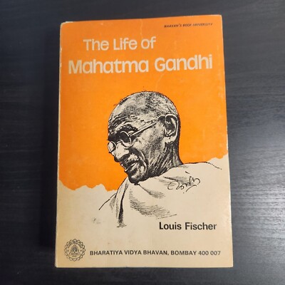 Vintage 1983 The Life Of Mahatma Gandhi By Louis Fischer Paperback Book ...