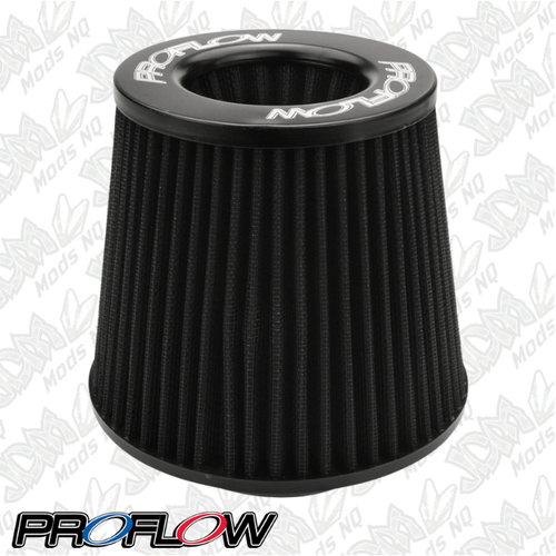 PROFLOW Air Filter Pod Style Black 130mm High 100mm (4in. ) Neck PFEAF ...