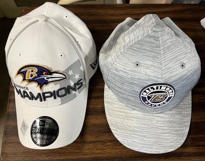 Two New Baltimore Ravens Caps Medium/Large. More Details Below | eBay