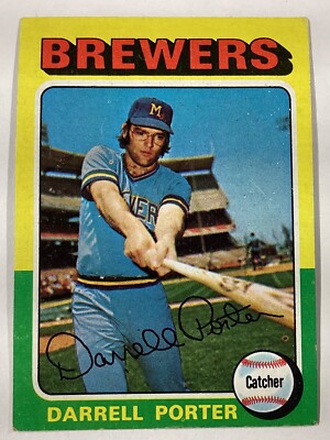 1975 Topps Mini Card #52 Darrell Porter - Free shipping | eBay