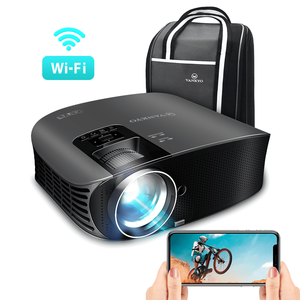 VANKYO 4K Movie Projector Dolby 55000LMS 1080P 5G WiFi Video Home ...