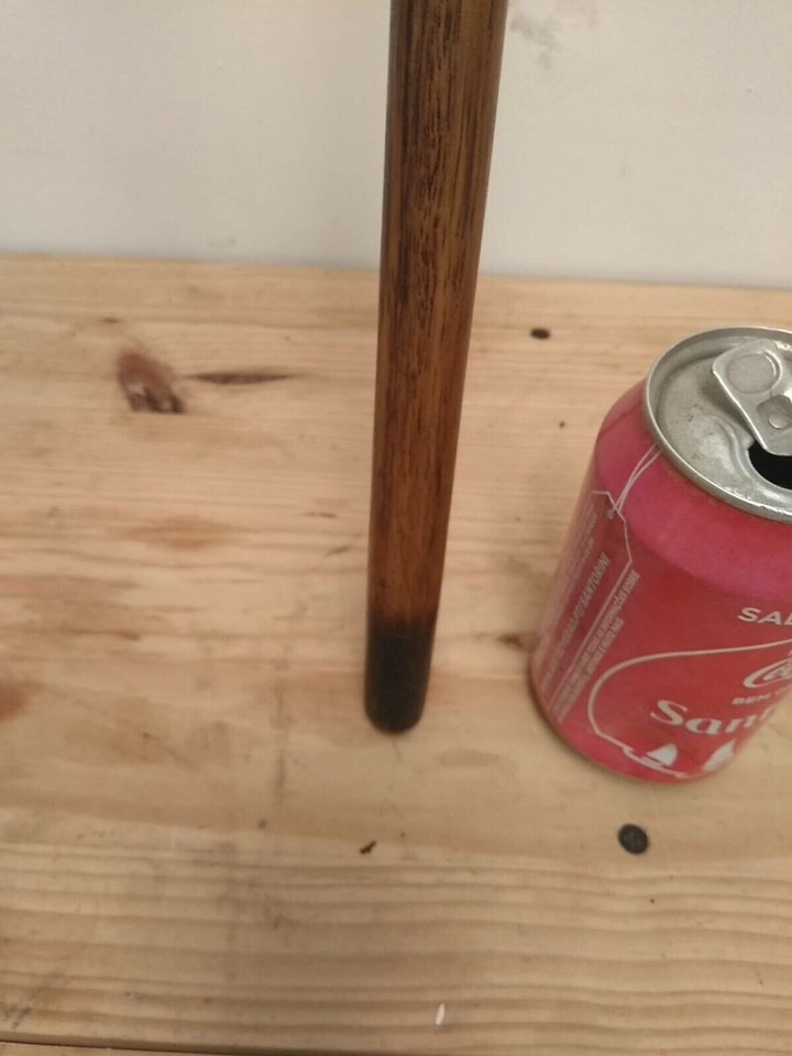 African Art Walking stick Bengal 37" Cane in dense wood hand-carved ...