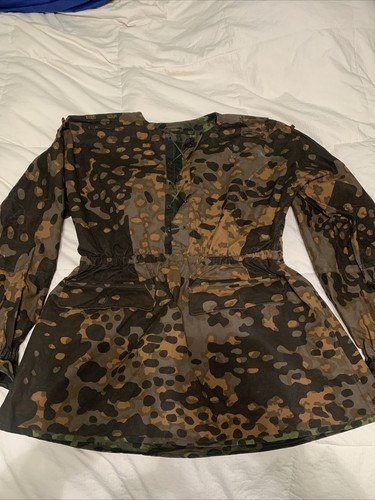 WW2 German SS Camo Smock Helmet Cover Package | eBay