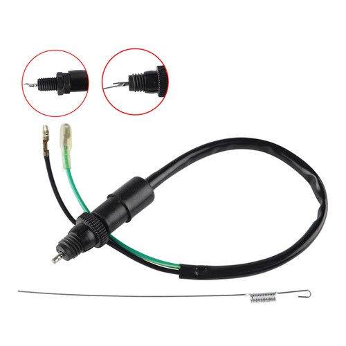Universal Motorcycle Rear Brake Stop Lever Light Switch Spring For ...