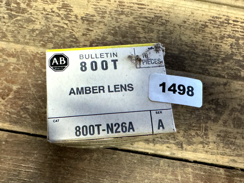 Allen Bradley 800T-N26A Amber Lens, Pack of 10 | eBay