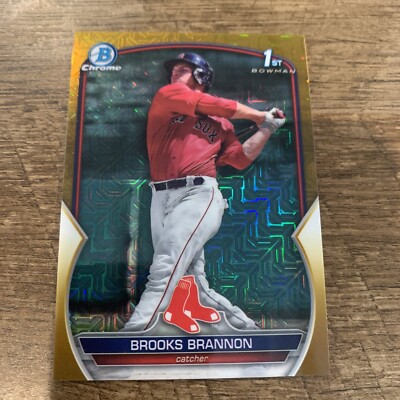 2023 Bowman Chrome Mega Brooks Brannon Gold Mojo /50 | eBay