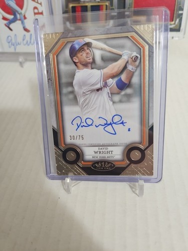 2024 Topps Tier One Autograph #T1ADW David Wright 30/75 AUTO METS | eBay