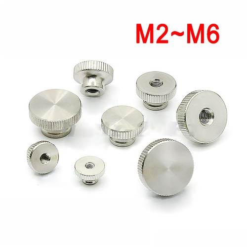 M2 M2 5 M3 M4 M5 M6 High Knurled Thumb Nut Stainless Steel Hand Grip