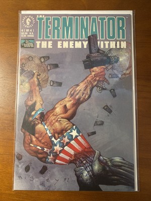 Terminator the Enemy Within #4 VF Dark Horse Comics 1992 Simon Bisley ...