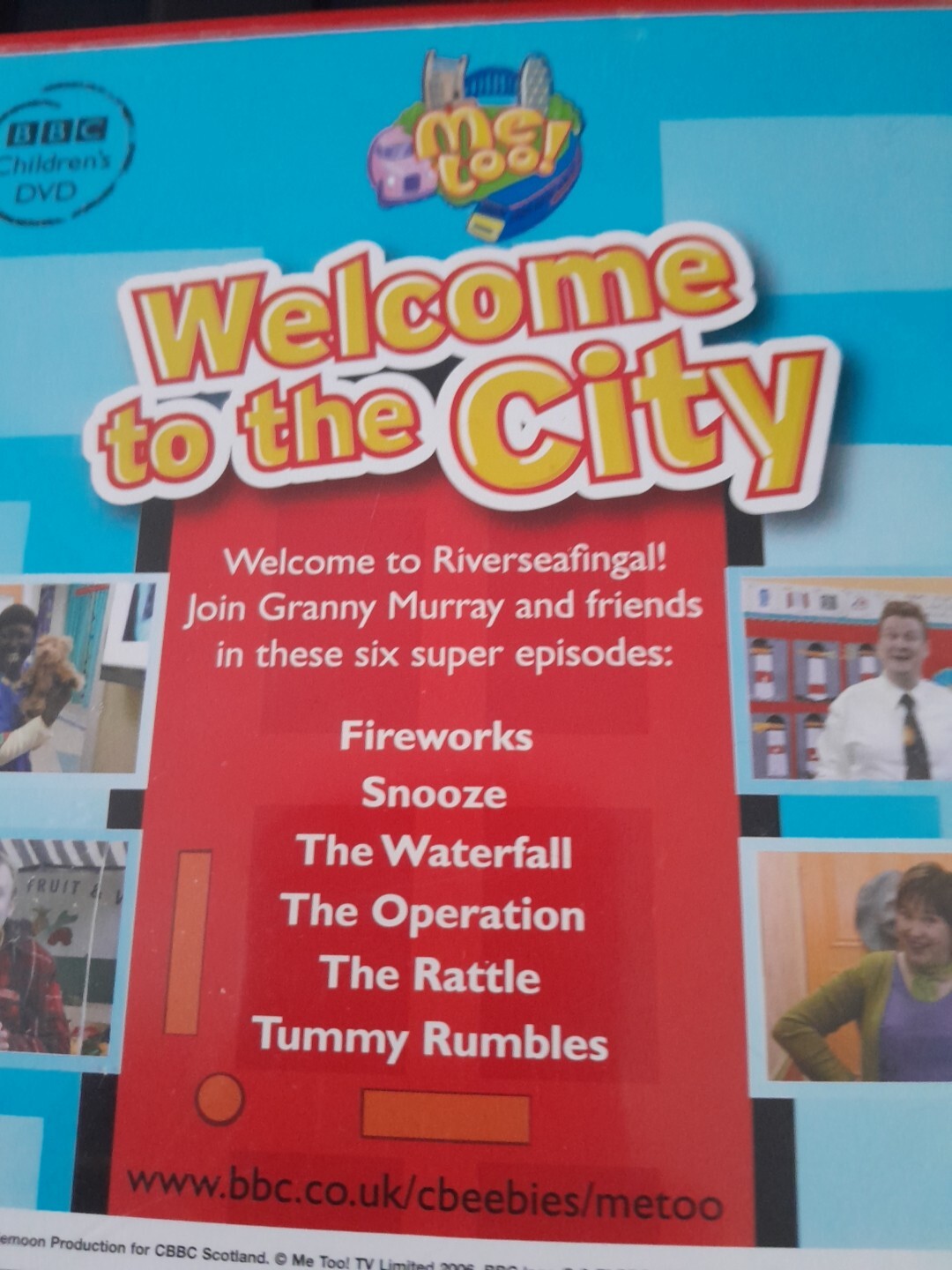 Cbeebies BBC Me Too Welcome To The City dvd vgc very rare discontinued ...