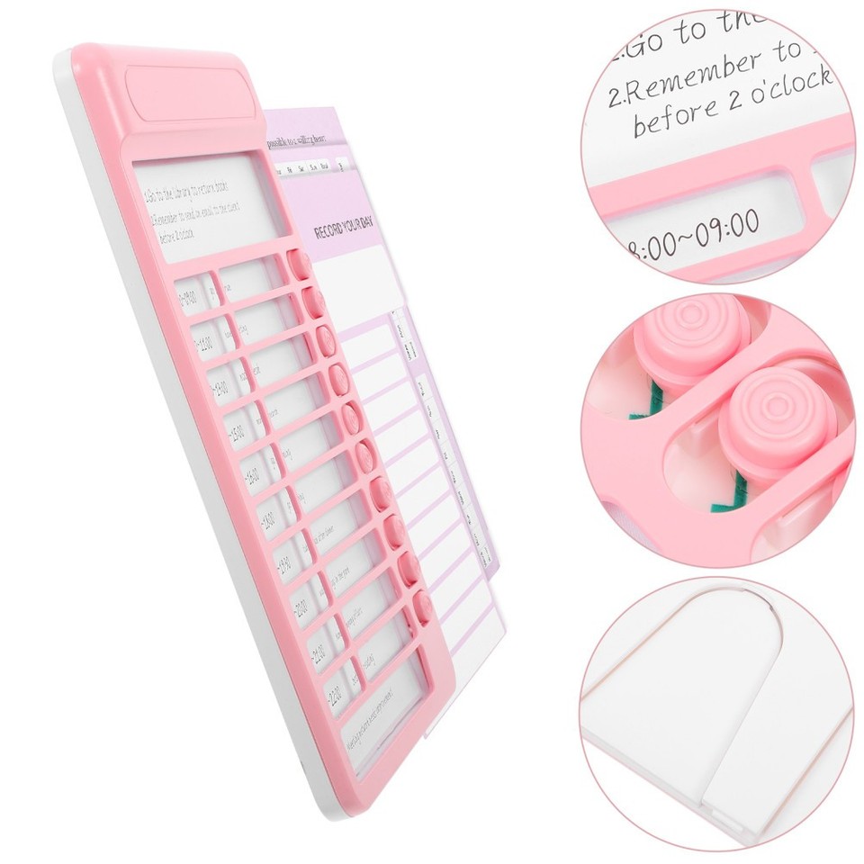 Household Reminder Chart Home Chore Classroom Schedule Pocket Daily ...