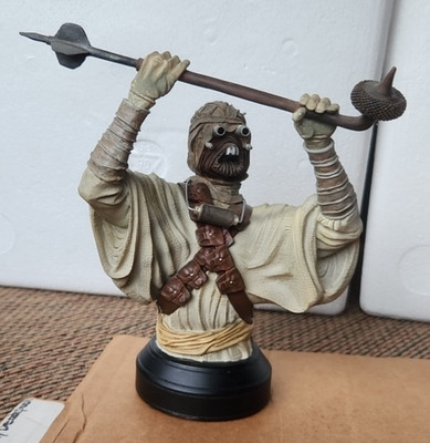 Star Wars Gentle Giant Tusken Raider Mini Bust Sand People COA ...
