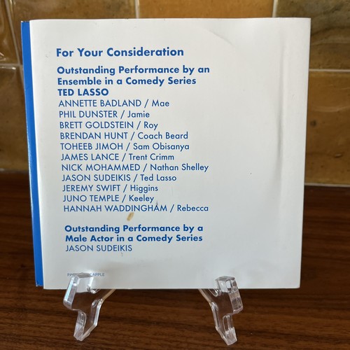 Ted Lasso Season 1 DVD 2-Disc Set AppleTV+ FYC SAG Awards Screener | eBay