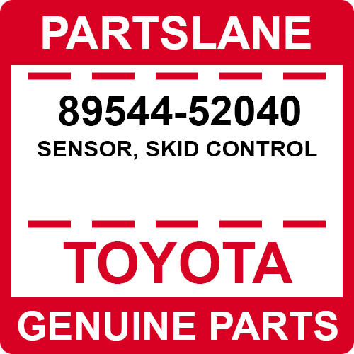 89544-52040 Toyota Sensor Skid Control 8954452040 Genuine OEM Part for ...