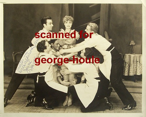 JUNE HAVOC - 10X8 - VTG - 1940 - INSCRIBED - PAL JOEY - GYPSY ROSE LEE ...